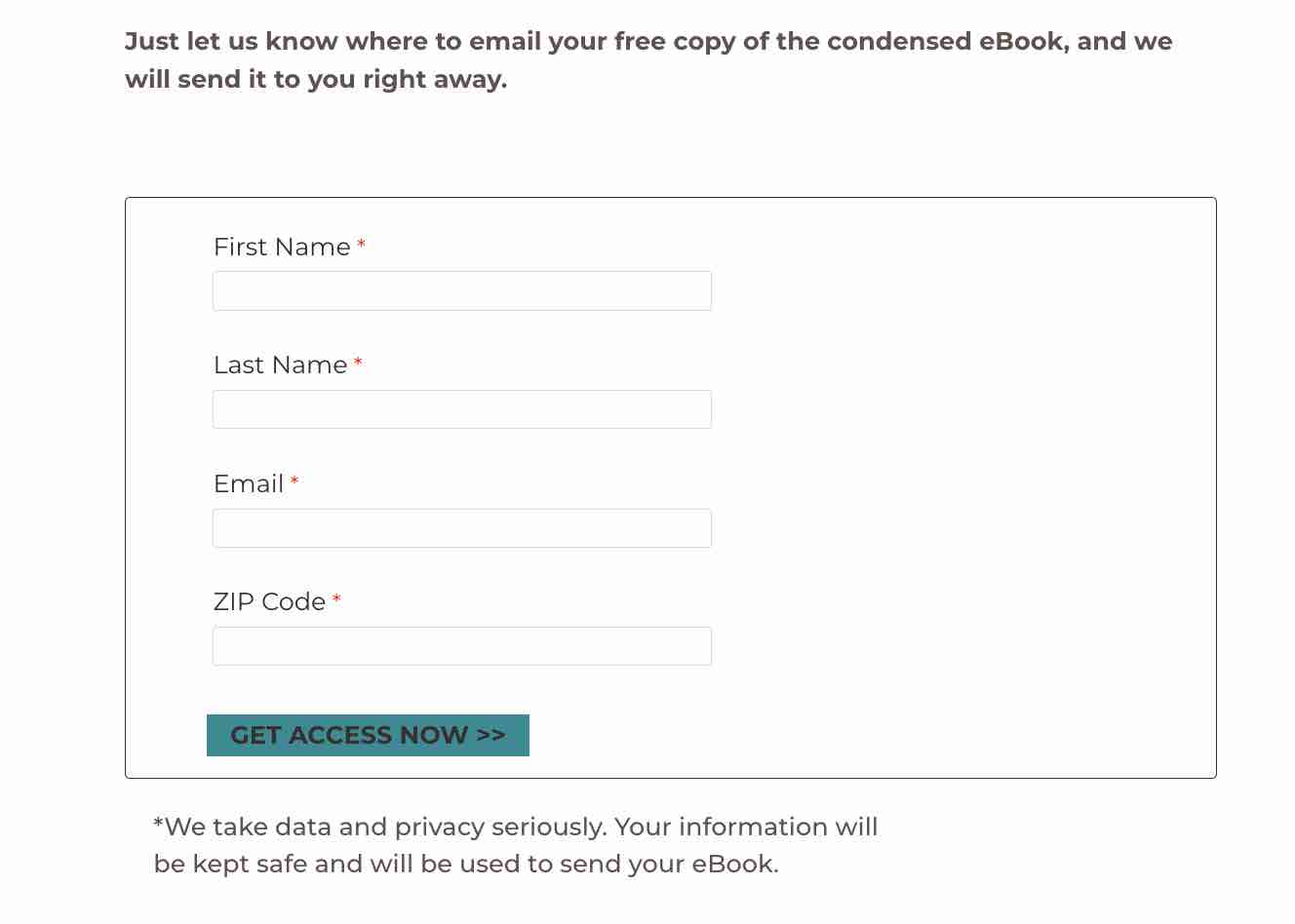 How a Security Callout Impacts Sign-Up Rate on Offer Landing Page ...