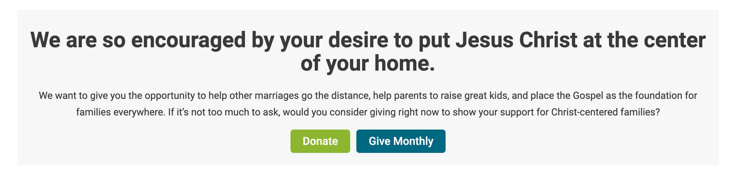 How communal language on a homepage donation feature impacts donor ...